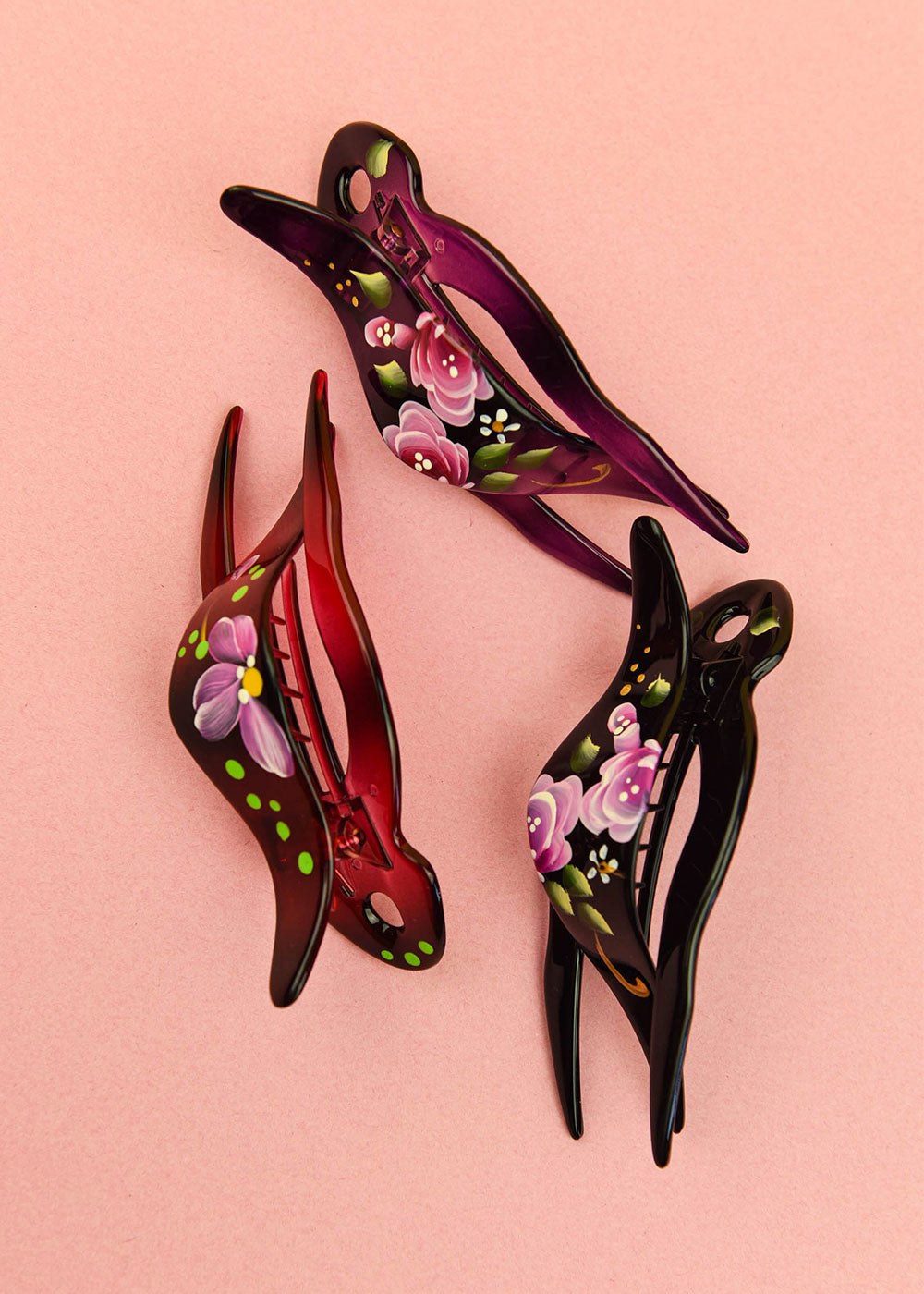 Mabin Painted Flat Claw – WE ARE CHIMMI